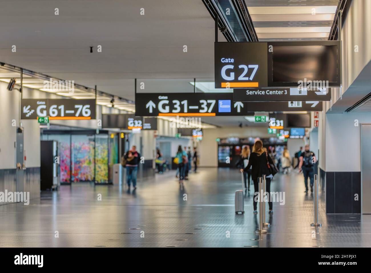 Inside Airport Wallpaper