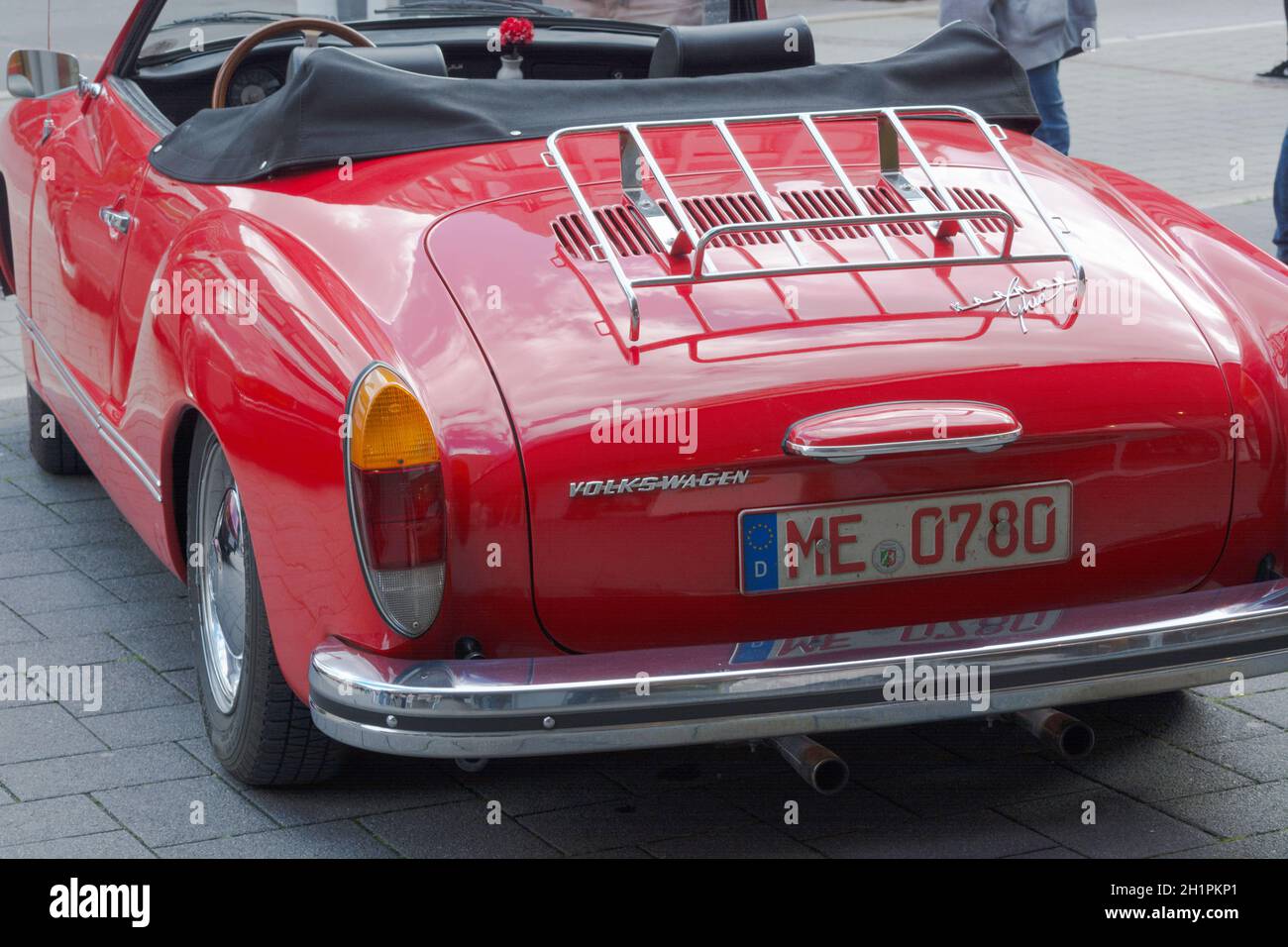 Rear old 1950s car in hi-res stock photography and images - Alamy