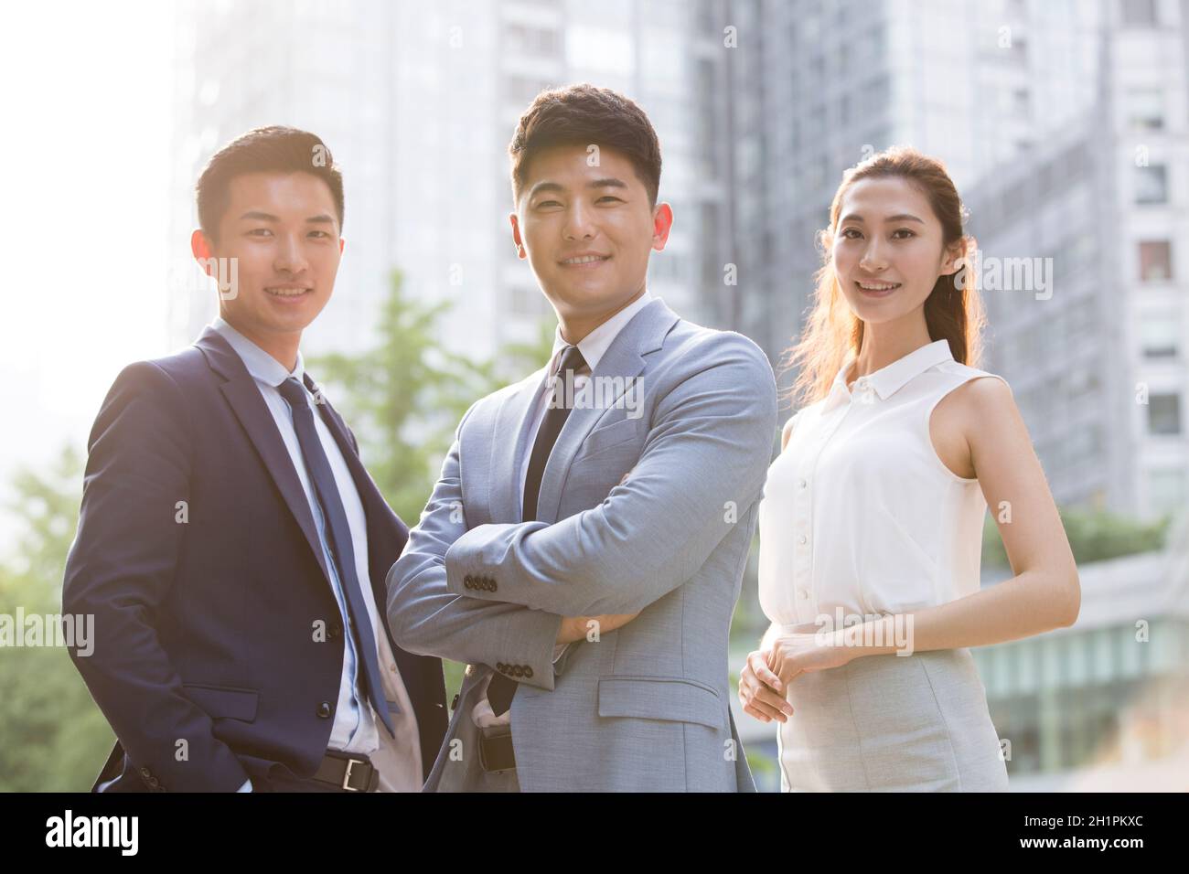Confident business team Stock Photo - Alamy
