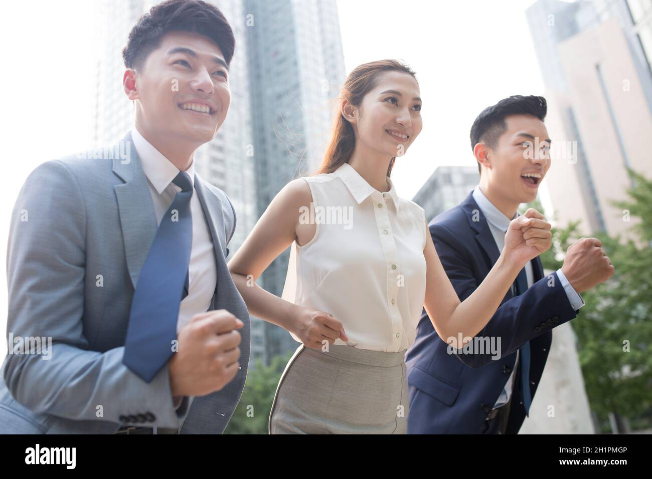 Businessmen office running hi-res stock photography and images - Alamy