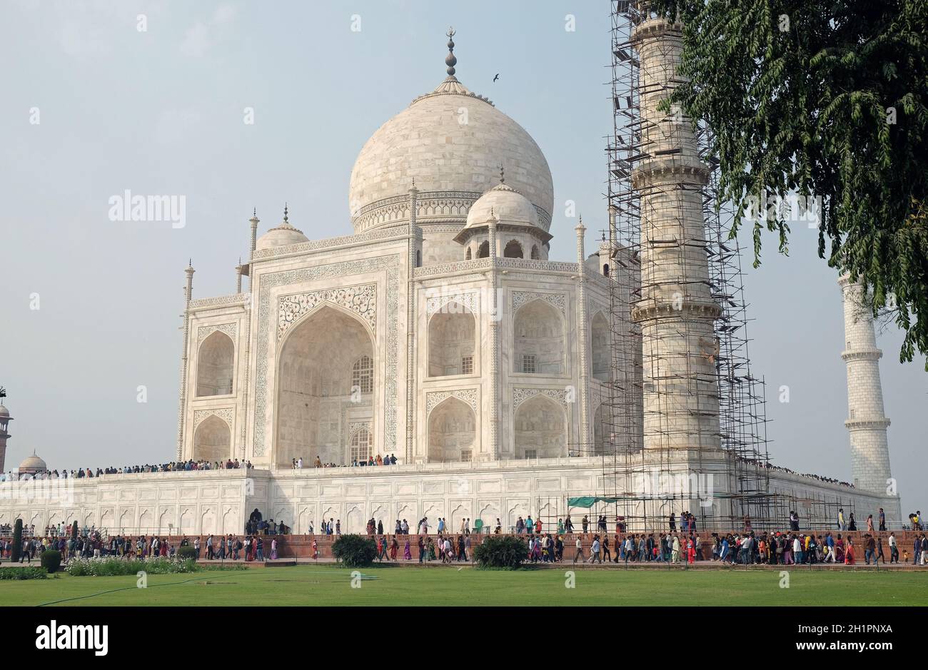 Taj Mahal (Crown of Palaces) in Agra, Uttar Pradesh, India Stock Photo ...
