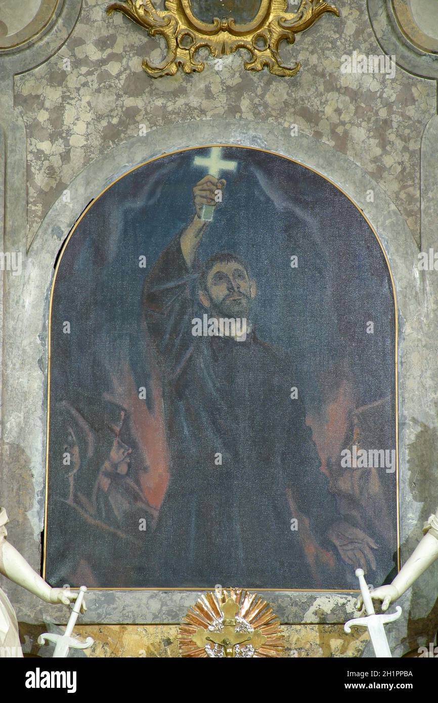 Saint Francis Xavier, main altar in the Franciscan church of St ...