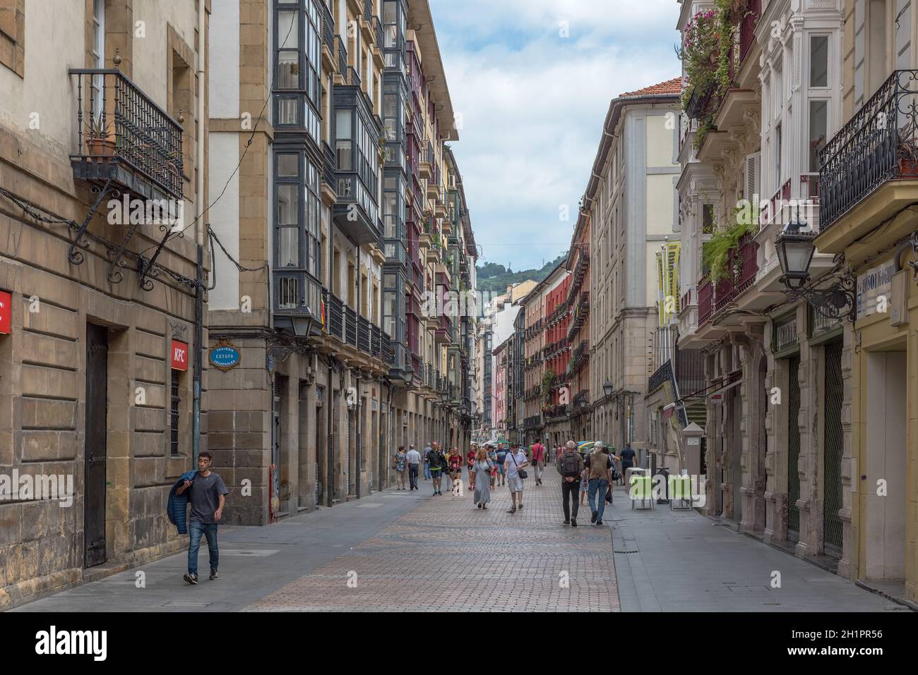 Bilbao color street photography hi-res stock photography and images - Alamy