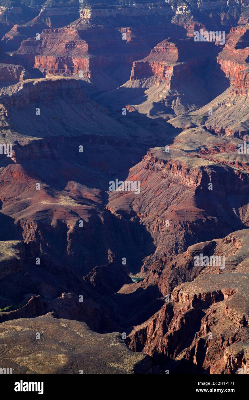 Grand Canyon seen from South Rim Trail, Grand Canyon National Park ...