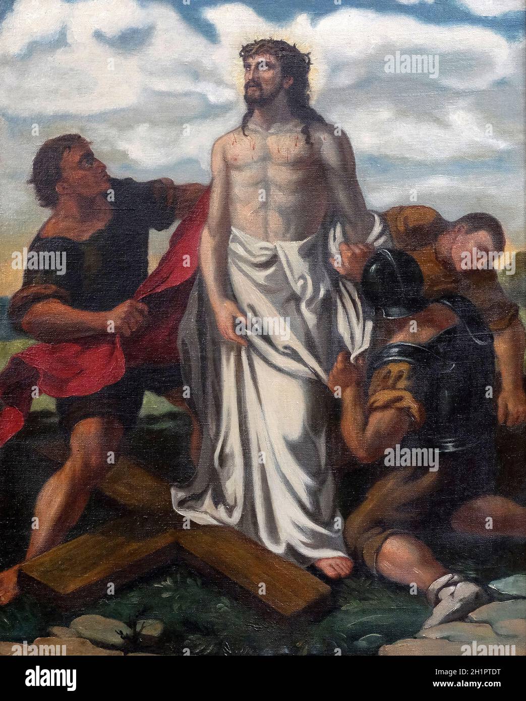 Jesus Stripped Of Clothing