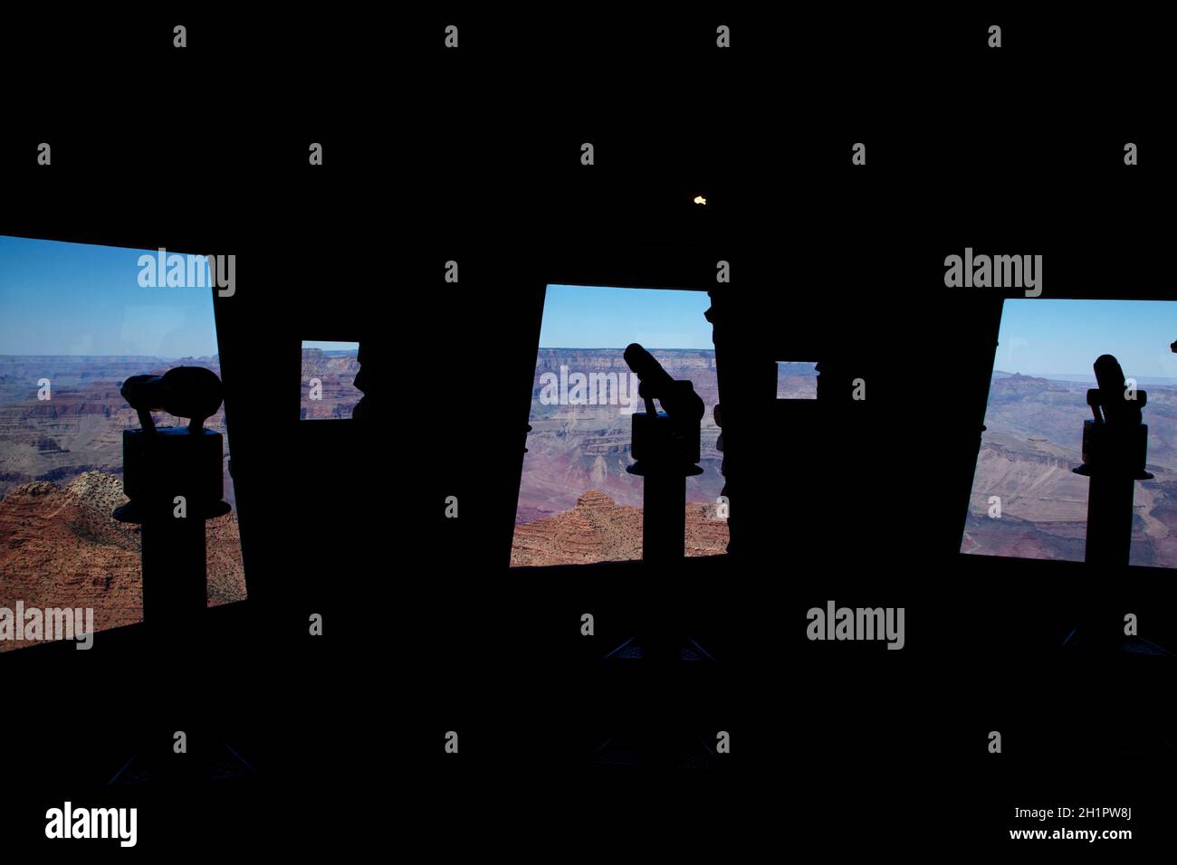 Grand Canyon seen from Watchtower (1932), Desert View, East Rim Drive ...