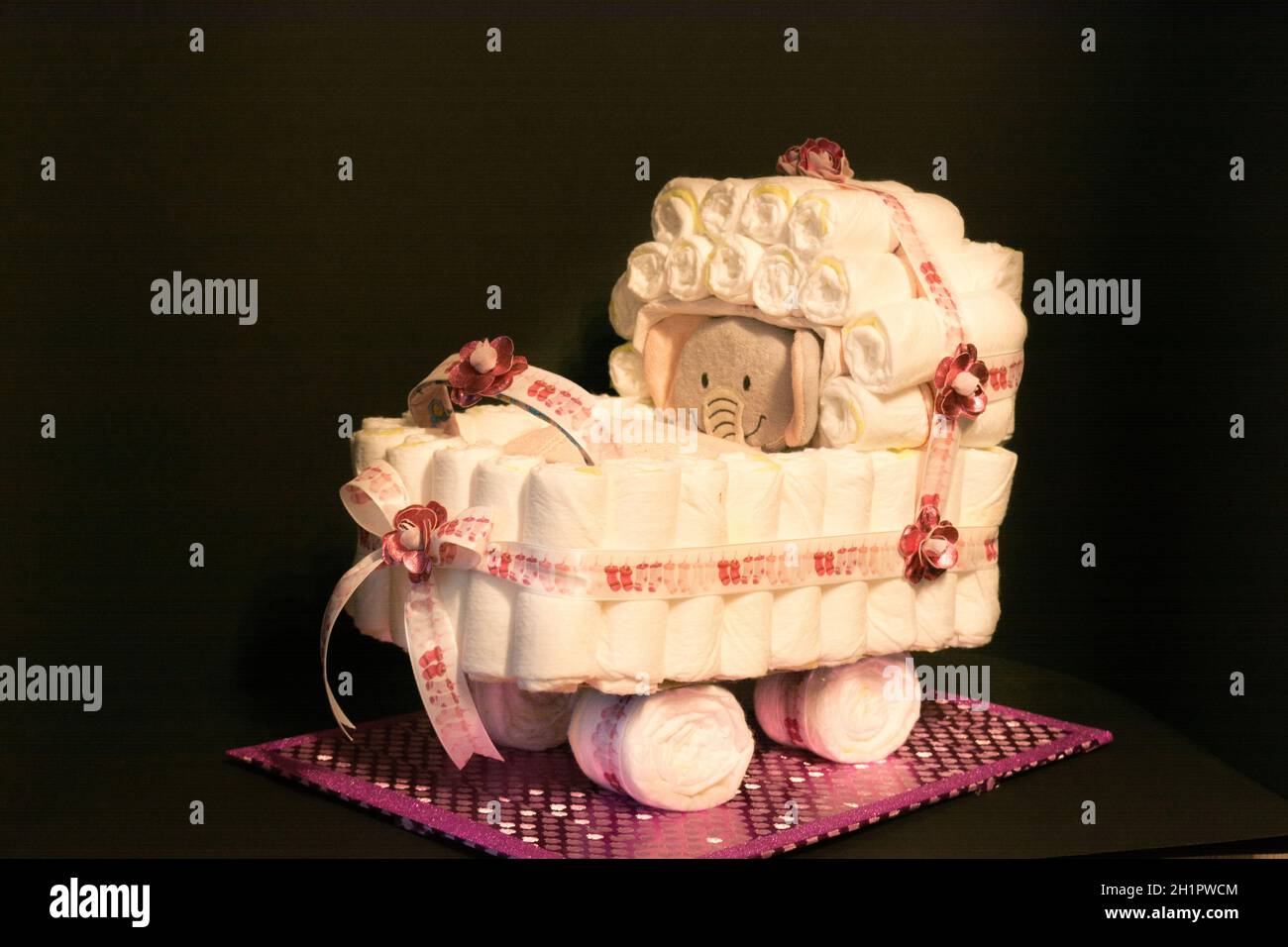 HEILIGENHAUS, NRW, GERMANY - JANUARY 16, 2019: Newborn gift concept ...