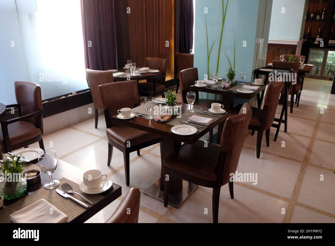 Interior of the restaurant in the Country Inn & Suites By Carlson hotel ...