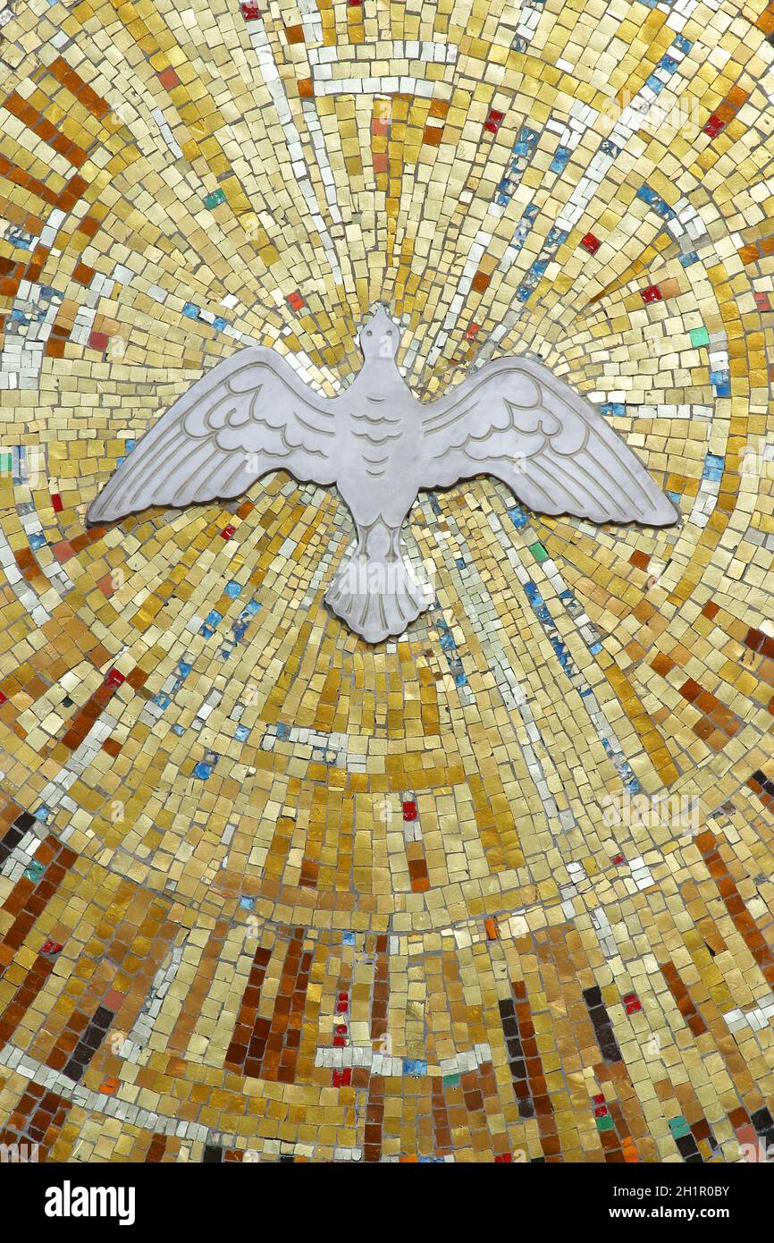 Holy Spirit Bird, Parish Church of St. Anthony of Padua in Zagreb ...