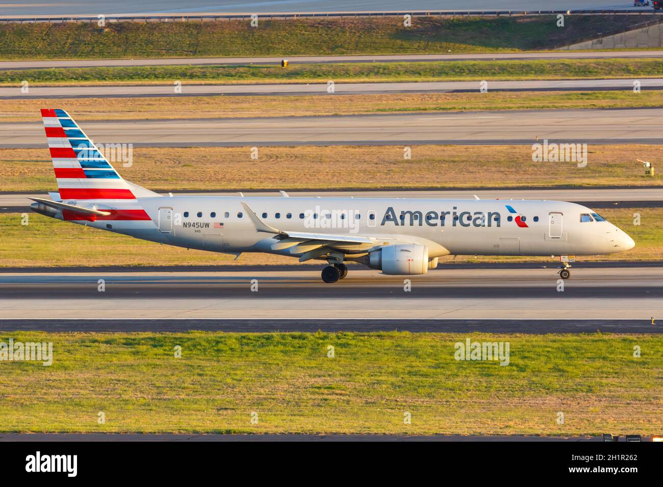 Atlanta, Georgia - April 2, 2019: American Airlines Embraer 190 ...