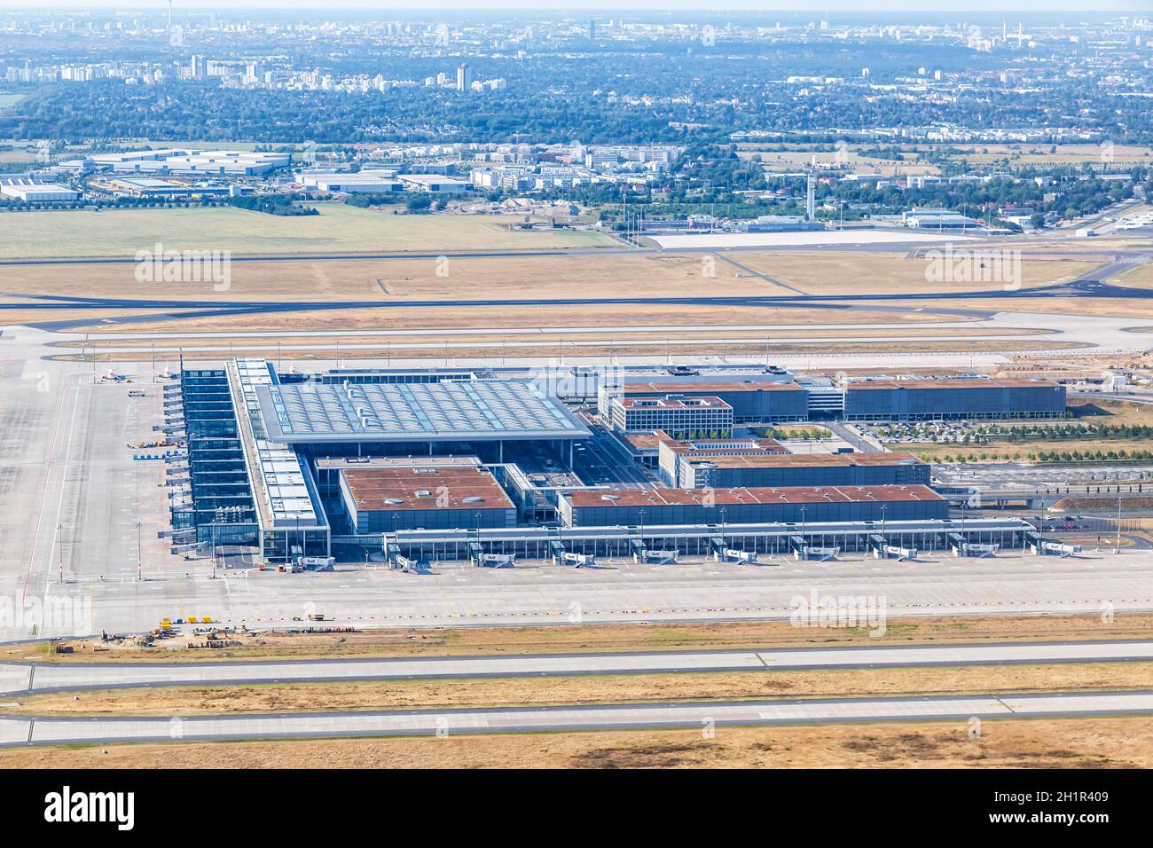 Berlin, Germany - August 19, 2020: Berlin Brandenburg BER Airport ...