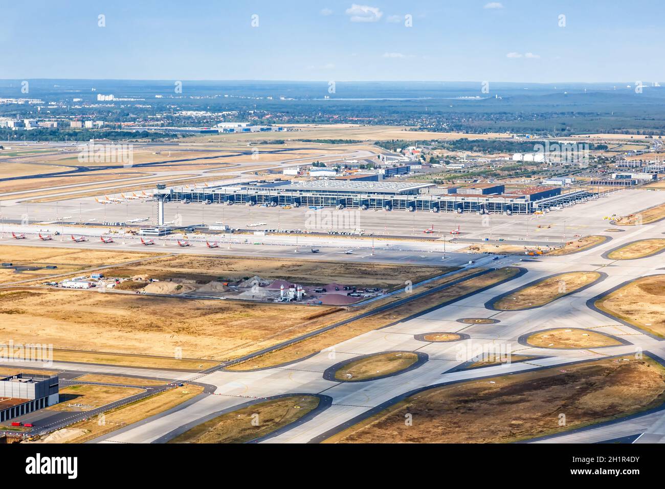 Berlin, Germany - August 19, 2020: Berlin Brandenburg BER Airport ...