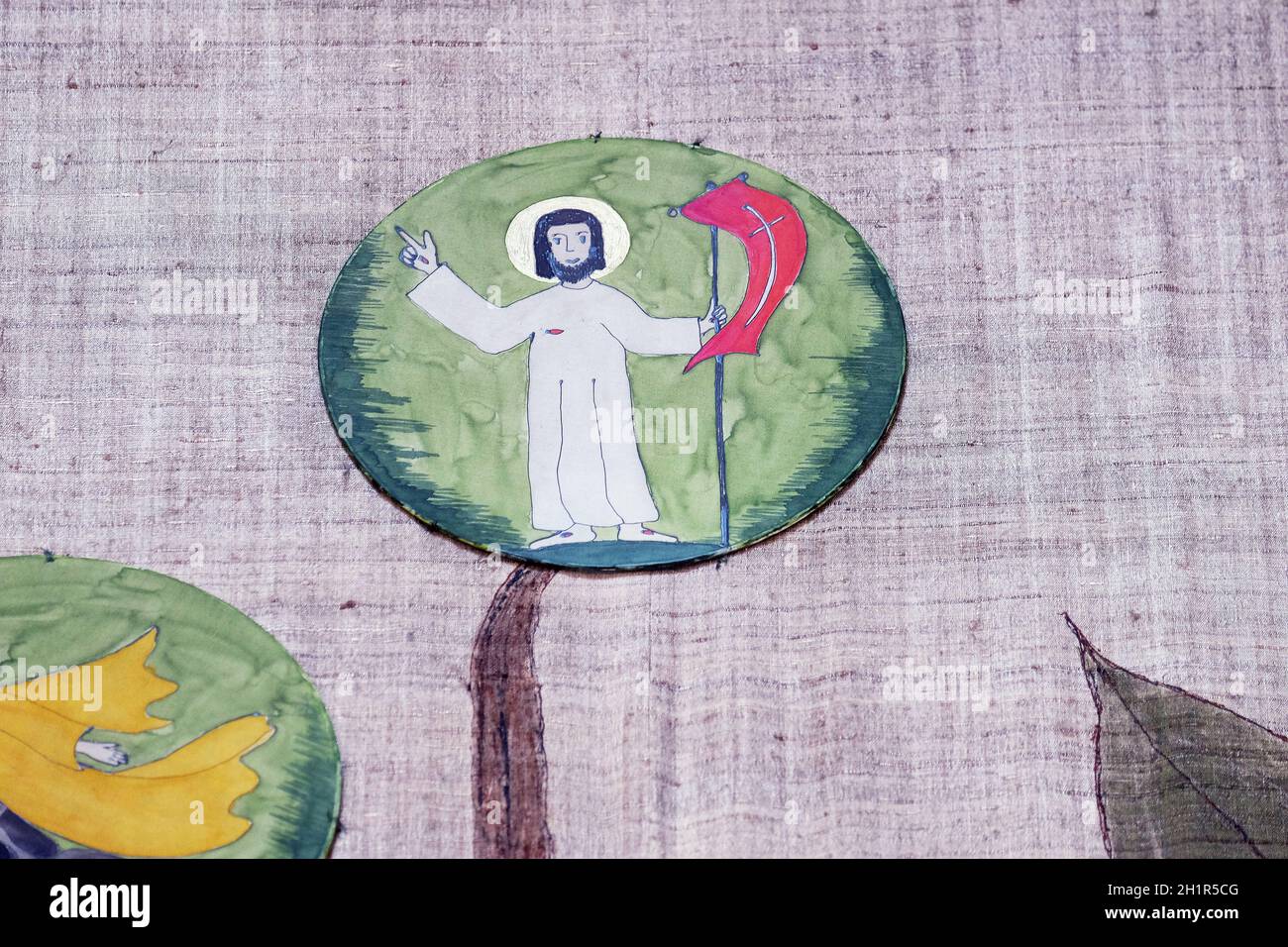 Christ risen medieval hi-res stock photography and images - Alamy