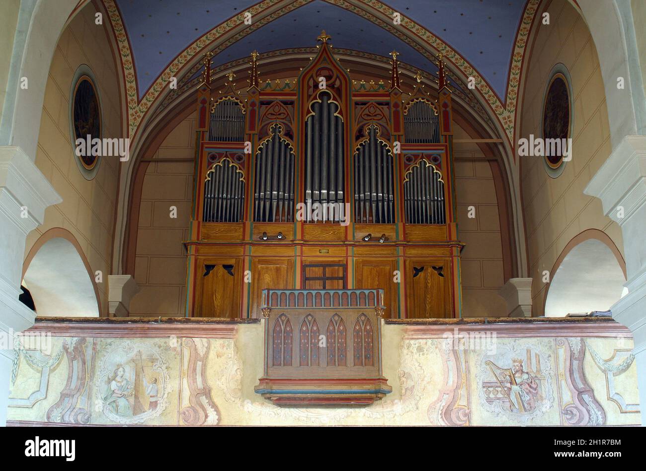 Organ at the Parish Church of the Holy Trinity in Donja Stubica ...