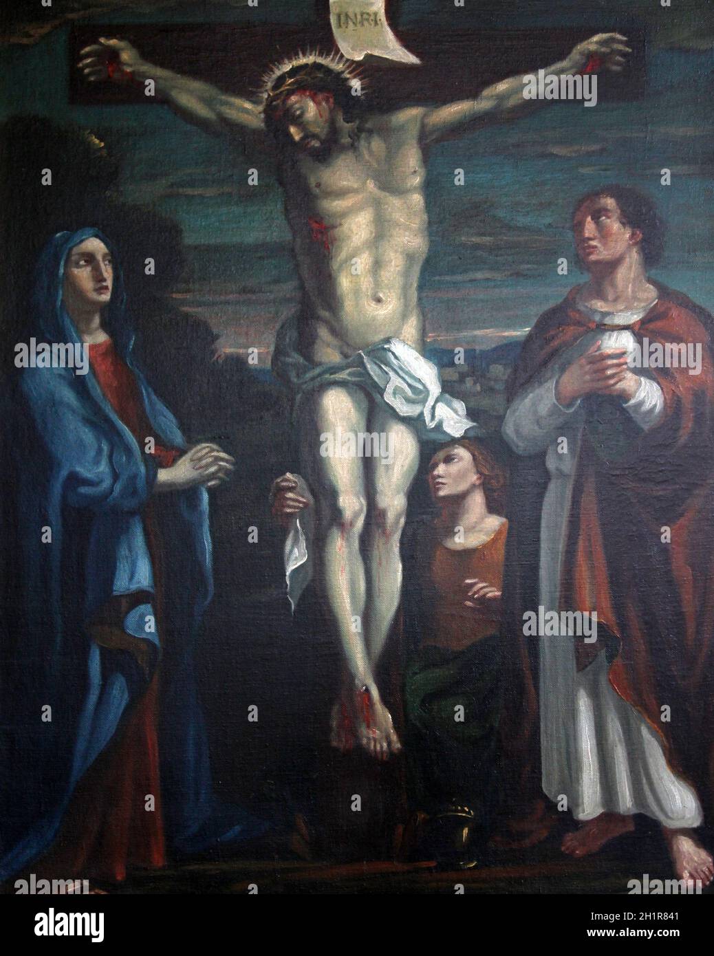 12th Stations of the Cross, Jesus dies on the cross, Church of St ...