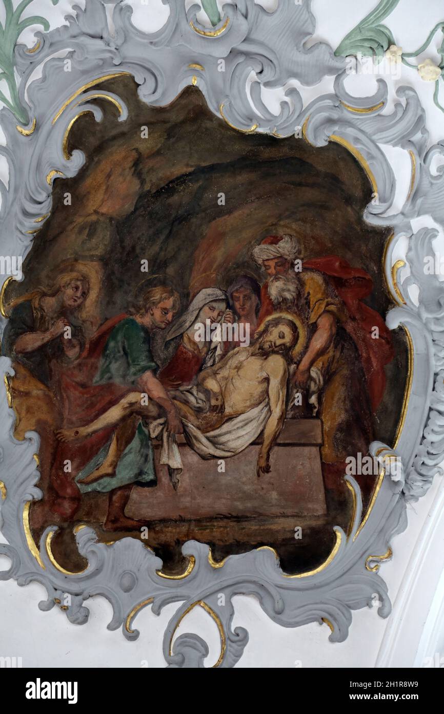 Jesus laid in the tomb hi-res stock photography and images - Alamy