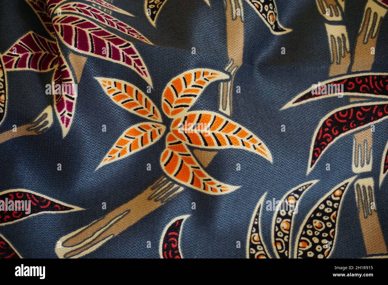 Smooth batik fabric cloth texture Stock Photo - Alamy