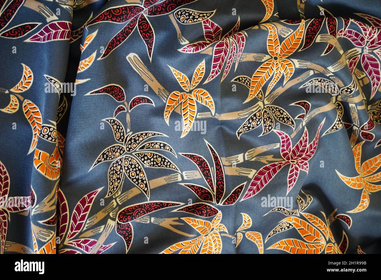 Smooth batik fabric cloth texture Stock Photo - Alamy