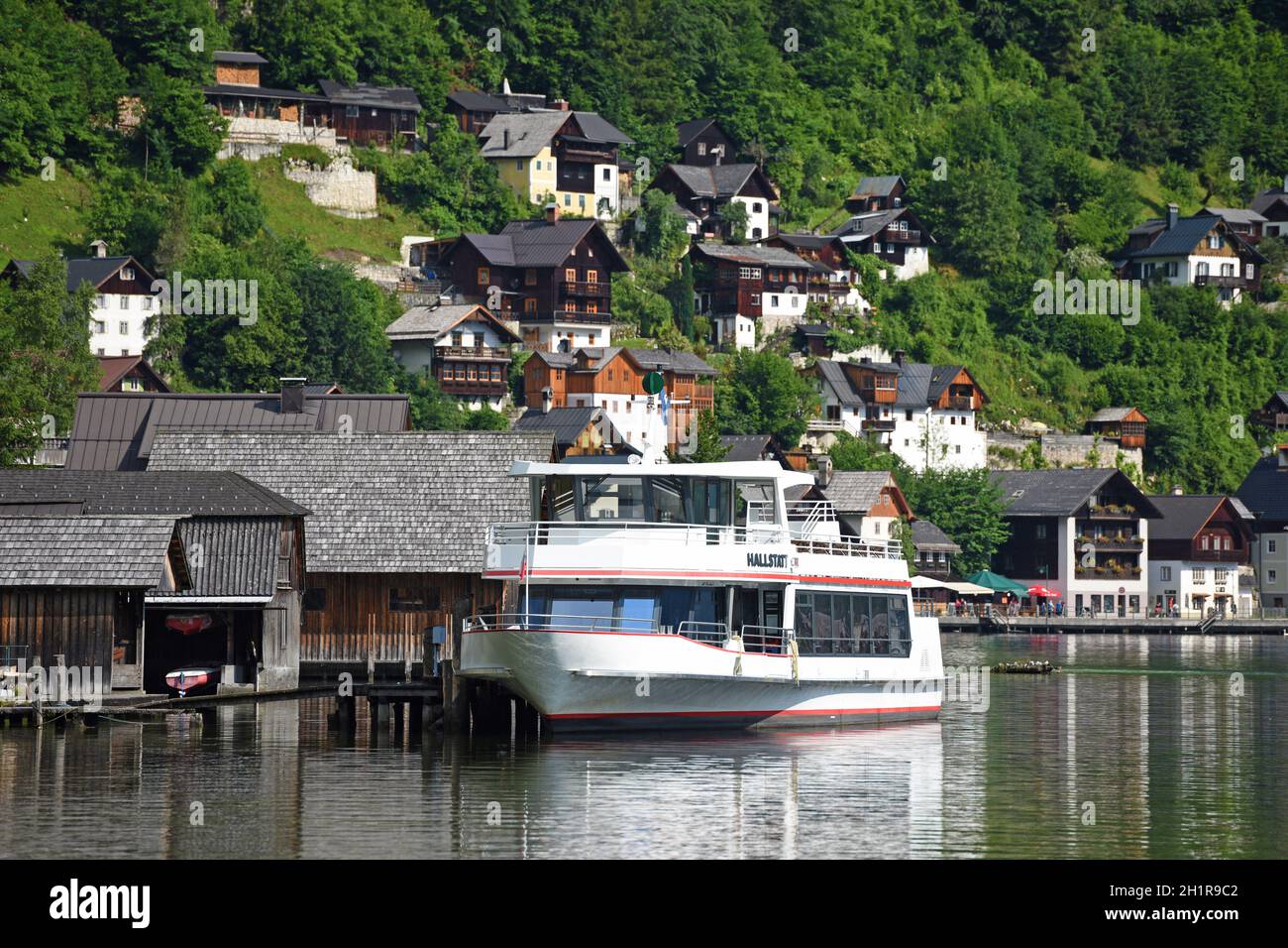 Hallstatt am Hallstätter See, Österreich, Europa - Hallstatt on Lake ...