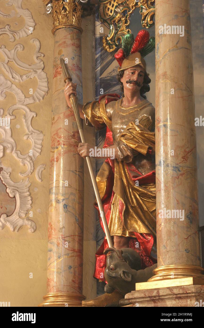 The shrine of saint george hi-res stock photography and images - Alamy