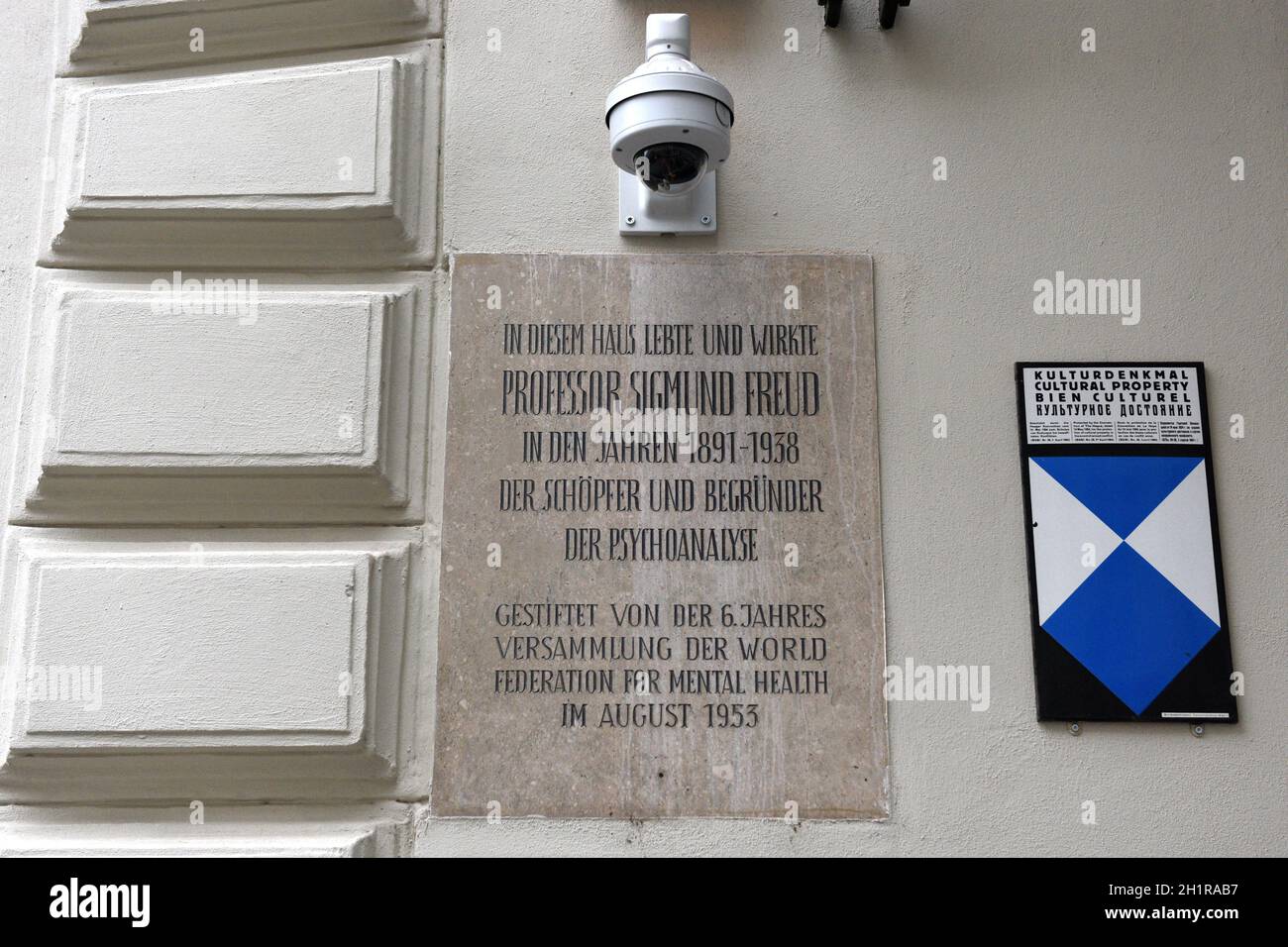 Sigmund Freud Museum in Wien, Österreich, Europa - Sigmund Freud Museum in Vienna, Austria ...