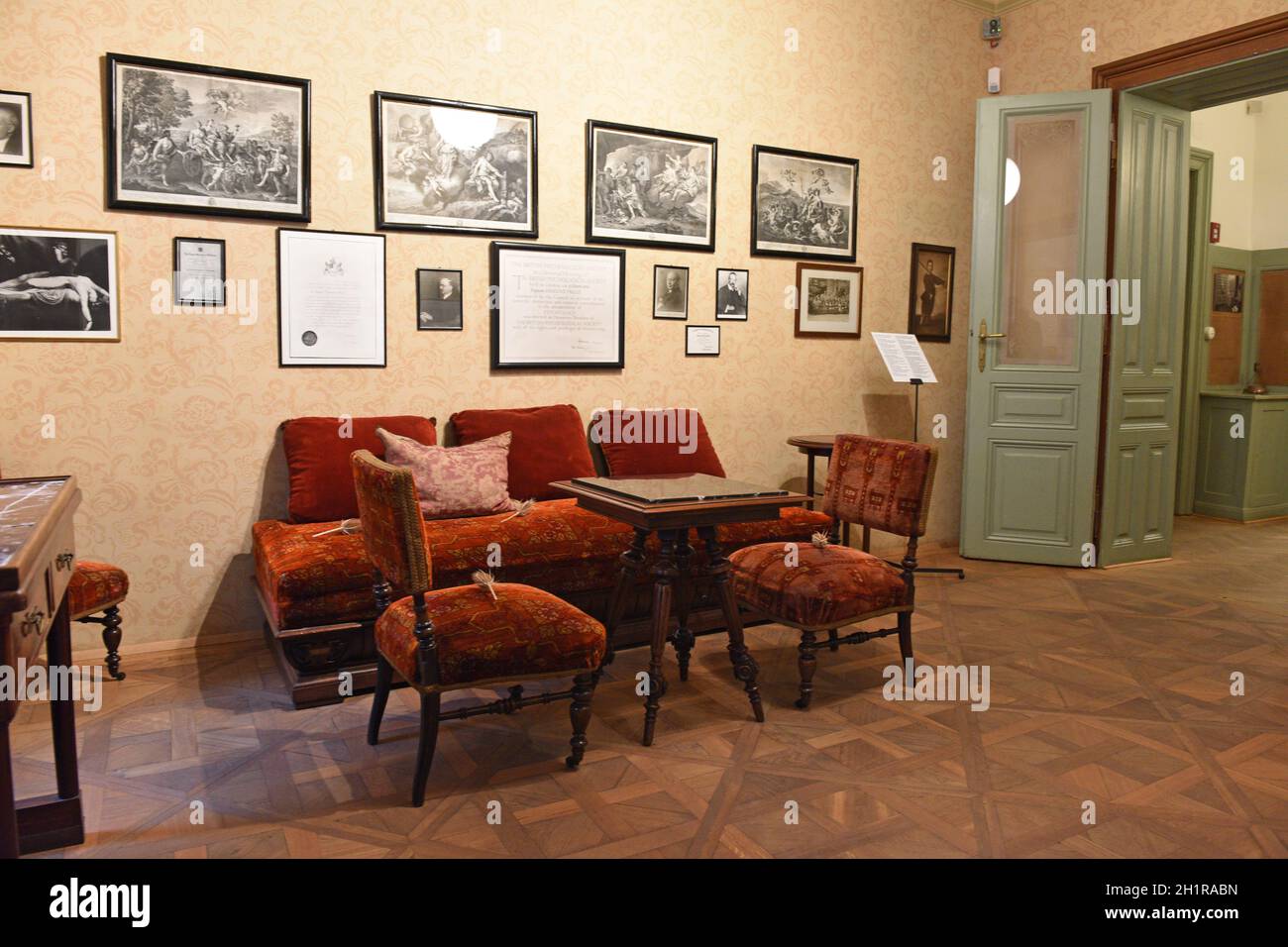 Sigmund Freud Museum in Wien, Österreich, Europa - Sigmund Freud Museum ...
