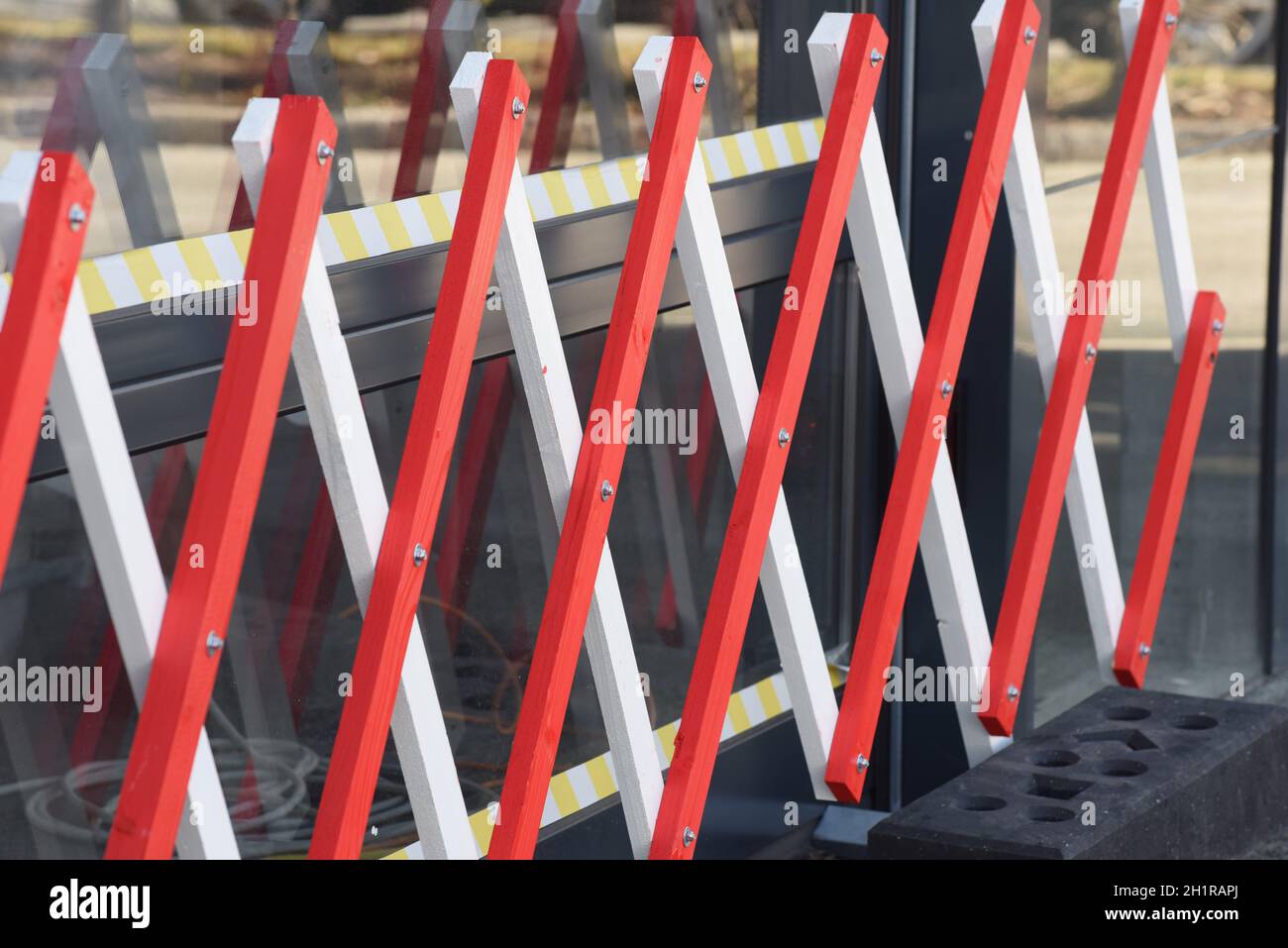 Mobile vehicle barrier hi-res stock photography and images - Alamy