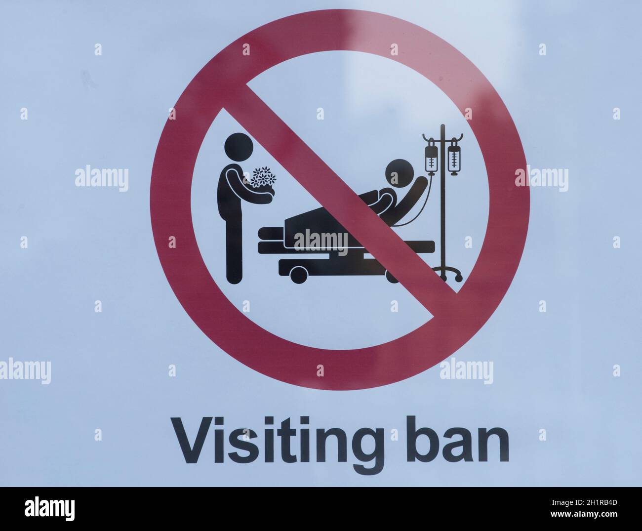 Hospital visiting sign hi-res stock photography and images - Alamy