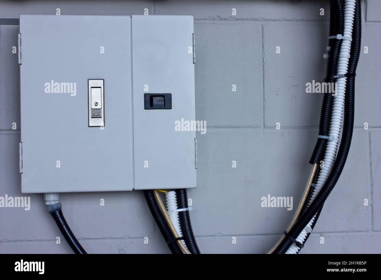 Control Panel Electric Switches In High Resolution Stock Photography ...