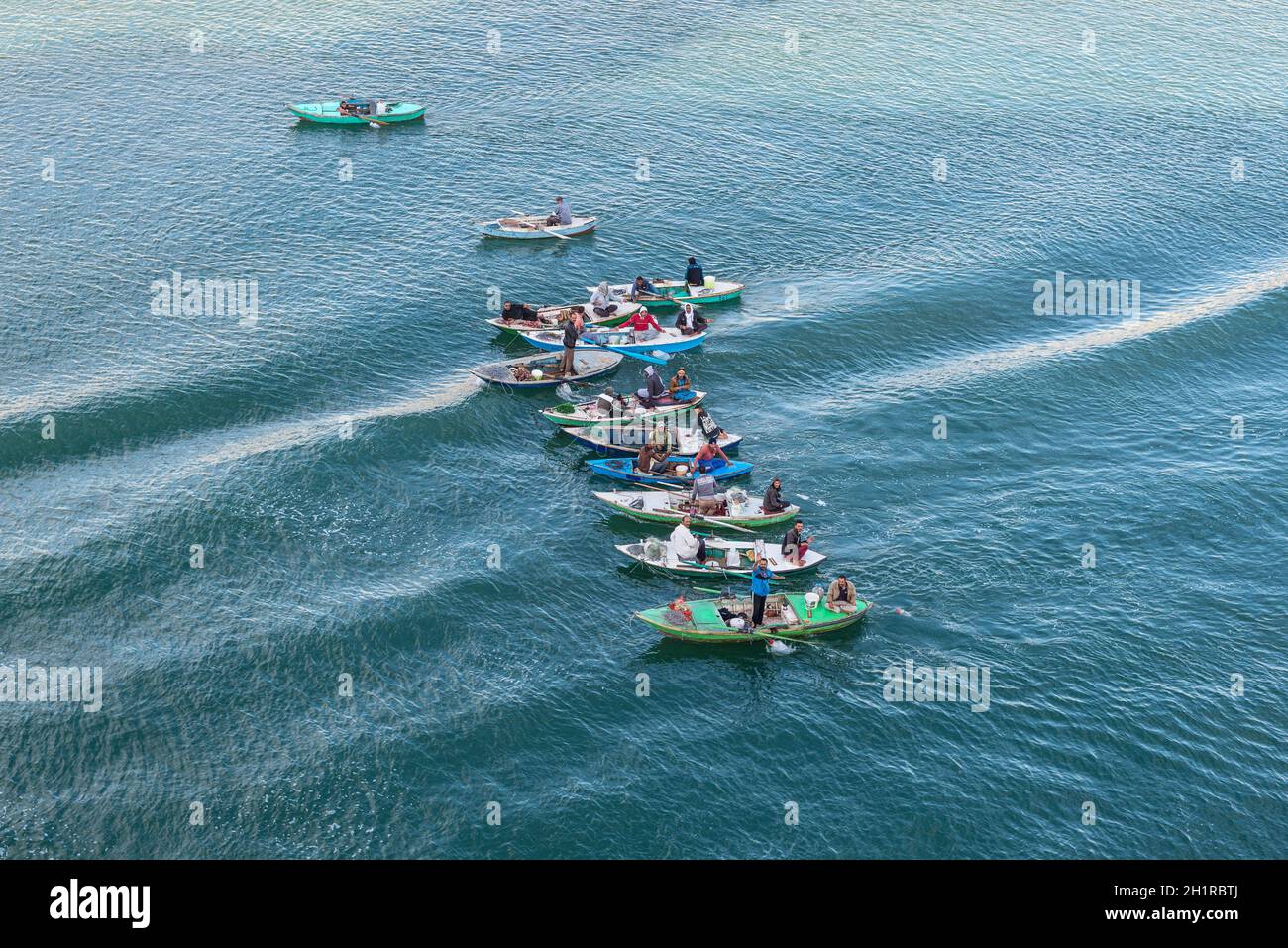 Fishing in suez canal hi-res stock photography and images - Alamy