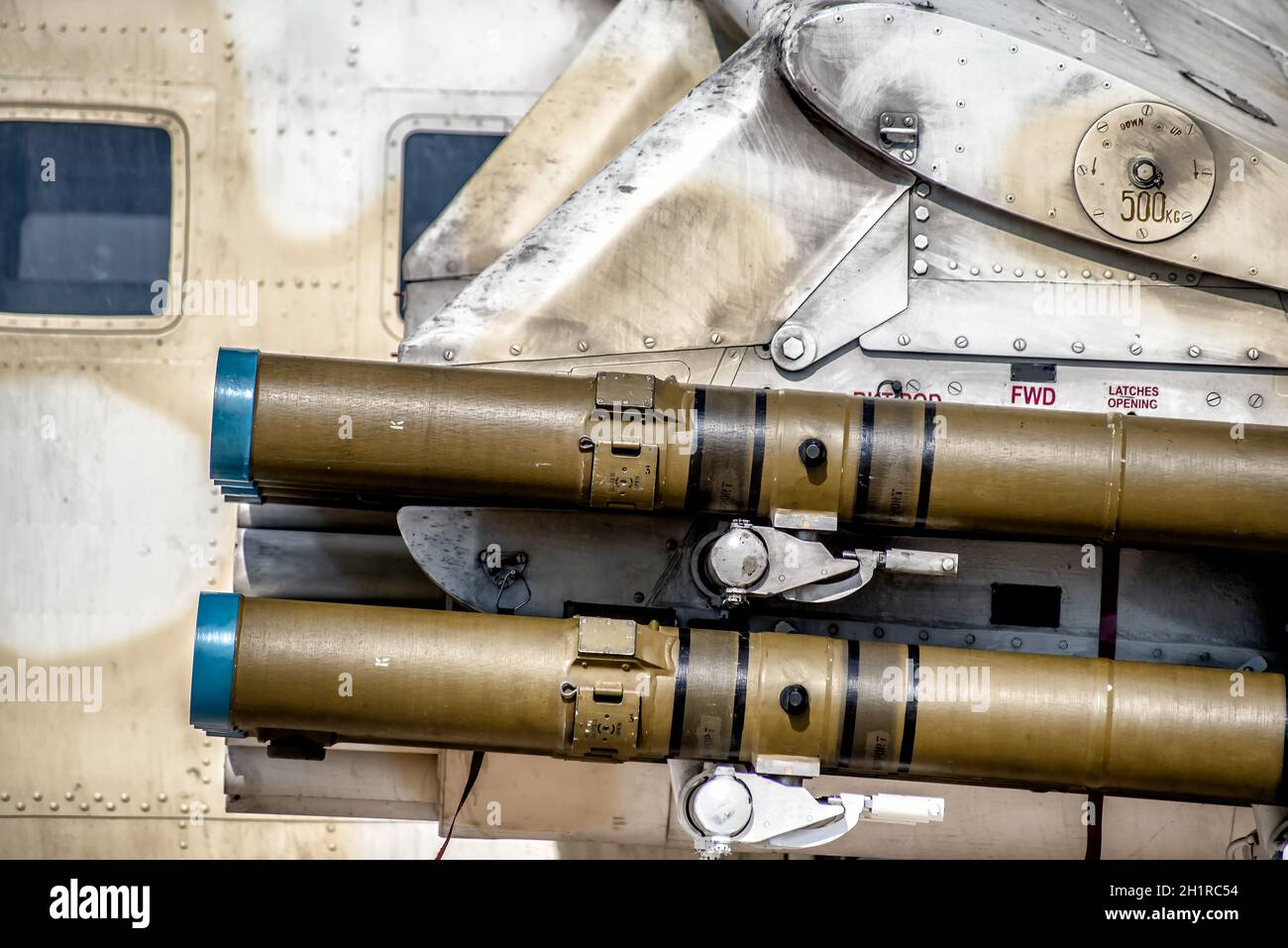 Helicopter rocket launcher hi-res stock photography and images - Alamy