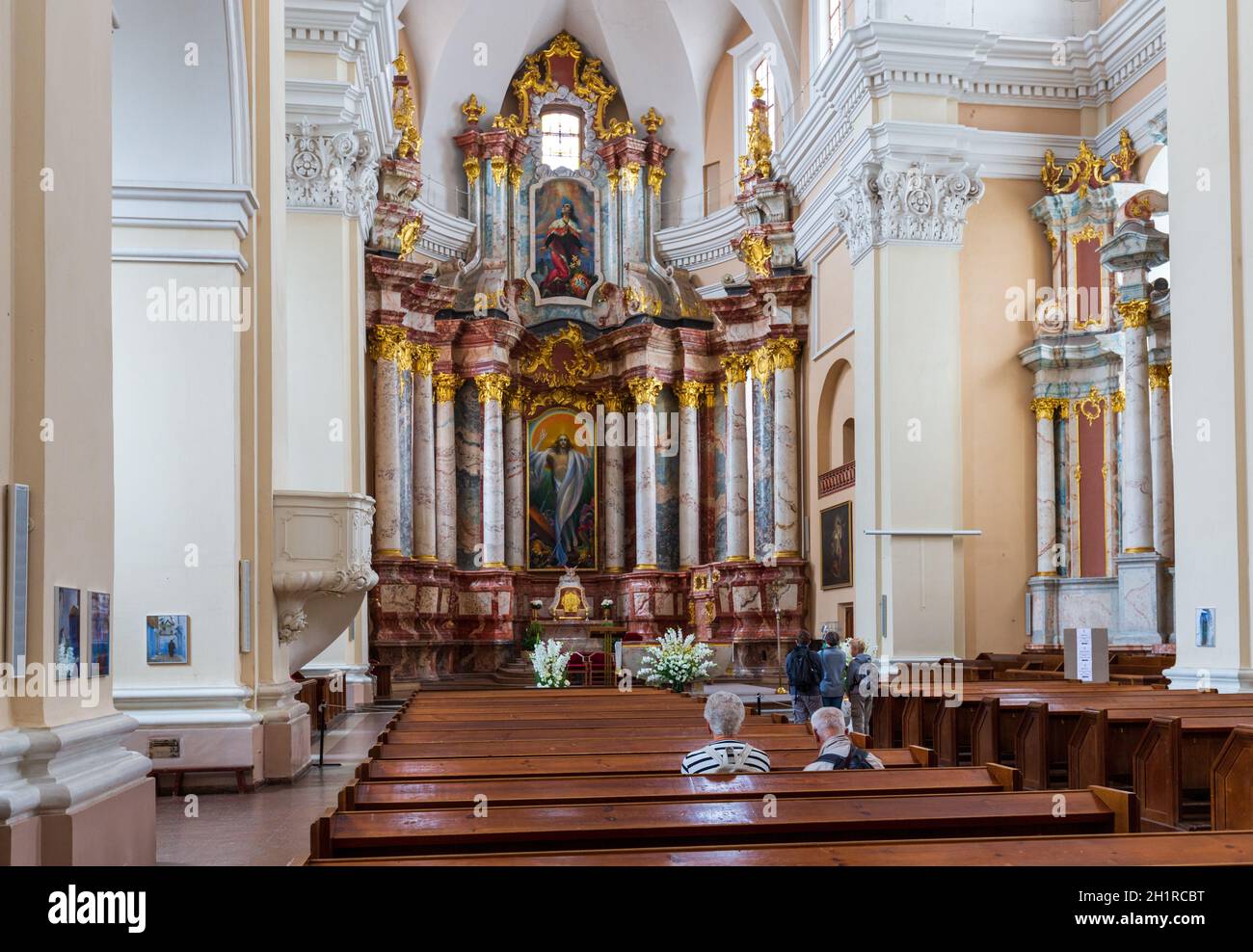 Interior of the vilnius cathedral hi-res stock photography and images ...