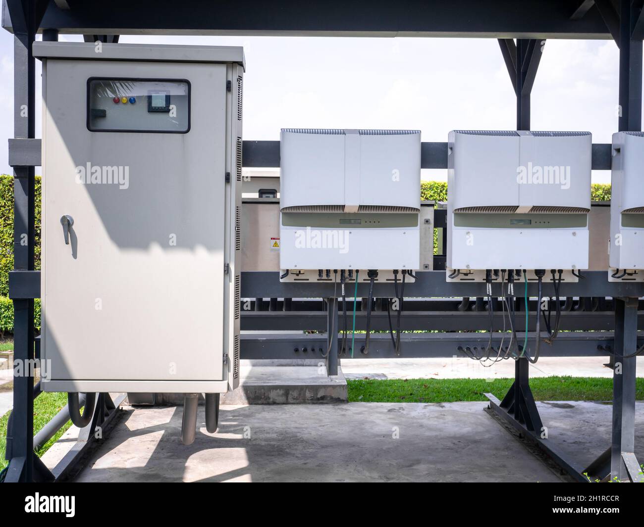 Outdoor electric control box. Circuit controller box. Electric control ...