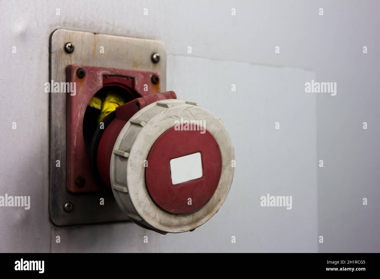 main Power Plug electric building Stock Photo - Alamy