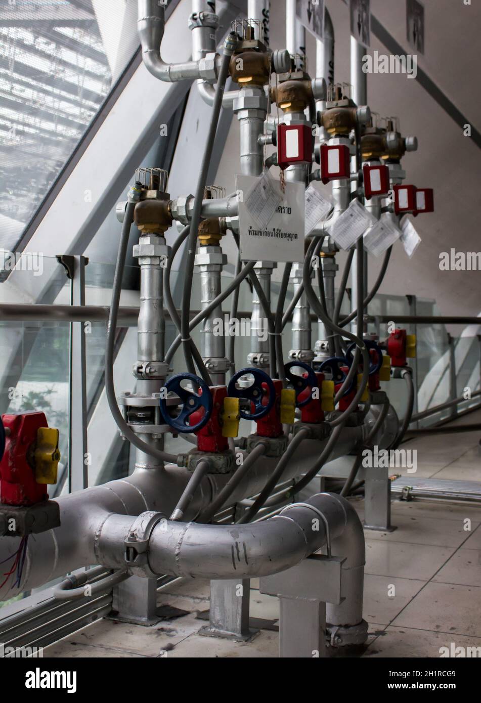 Gas oil pipeline control room hi-res stock photography and images - Alamy