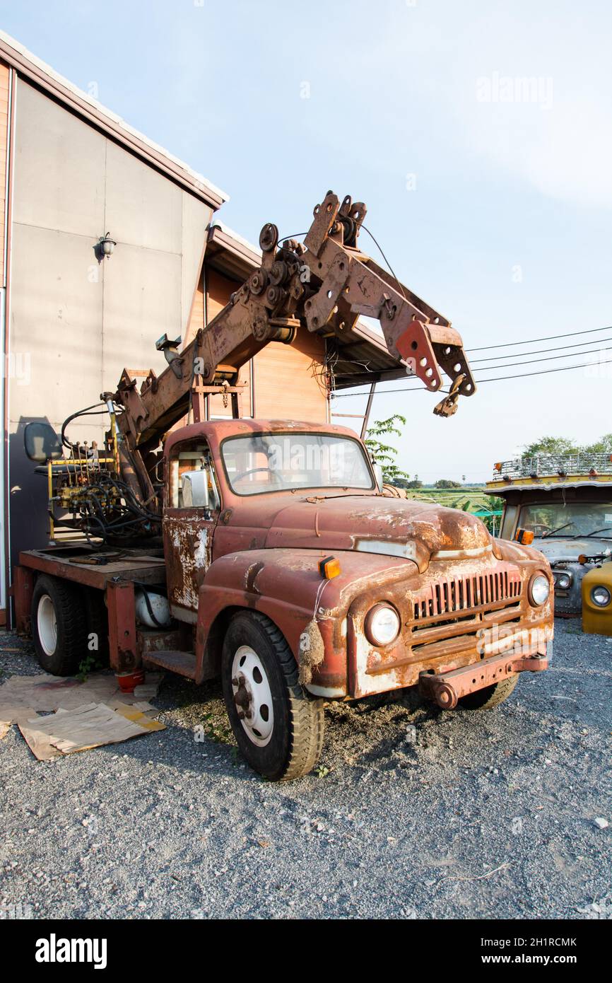 mobile crane Construction Machinery Stock Photo - Alamy