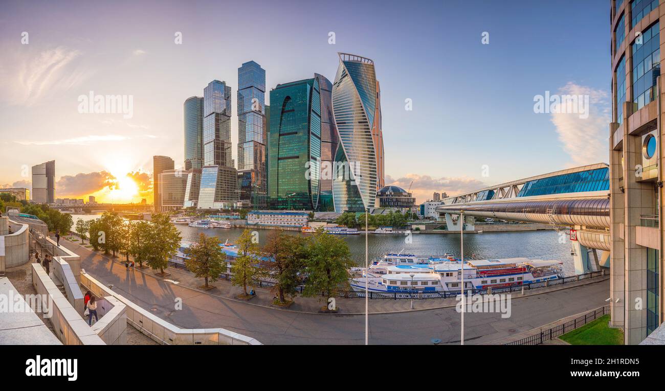 Moscow city skyline in hi-res stock photography and images - Alamy
