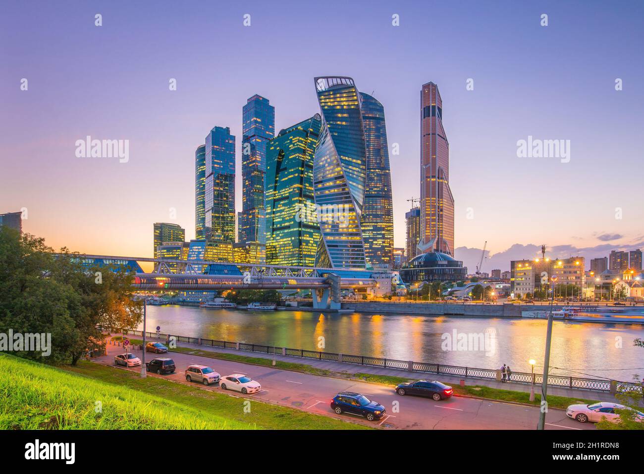 Moscow city skyline in hi-res stock photography and images - Alamy