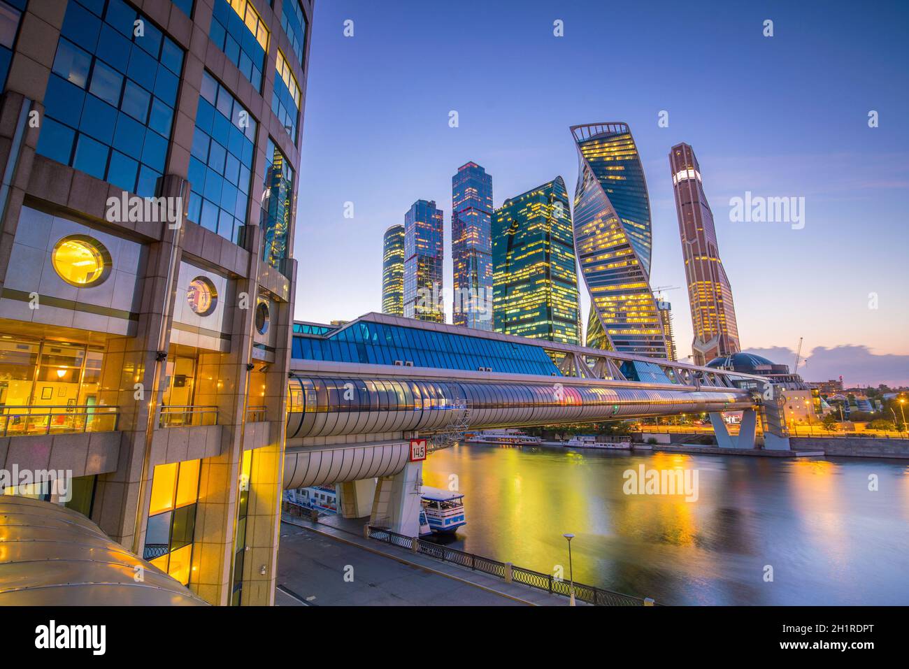 Moscow city skyline in hi-res stock photography and images - Alamy