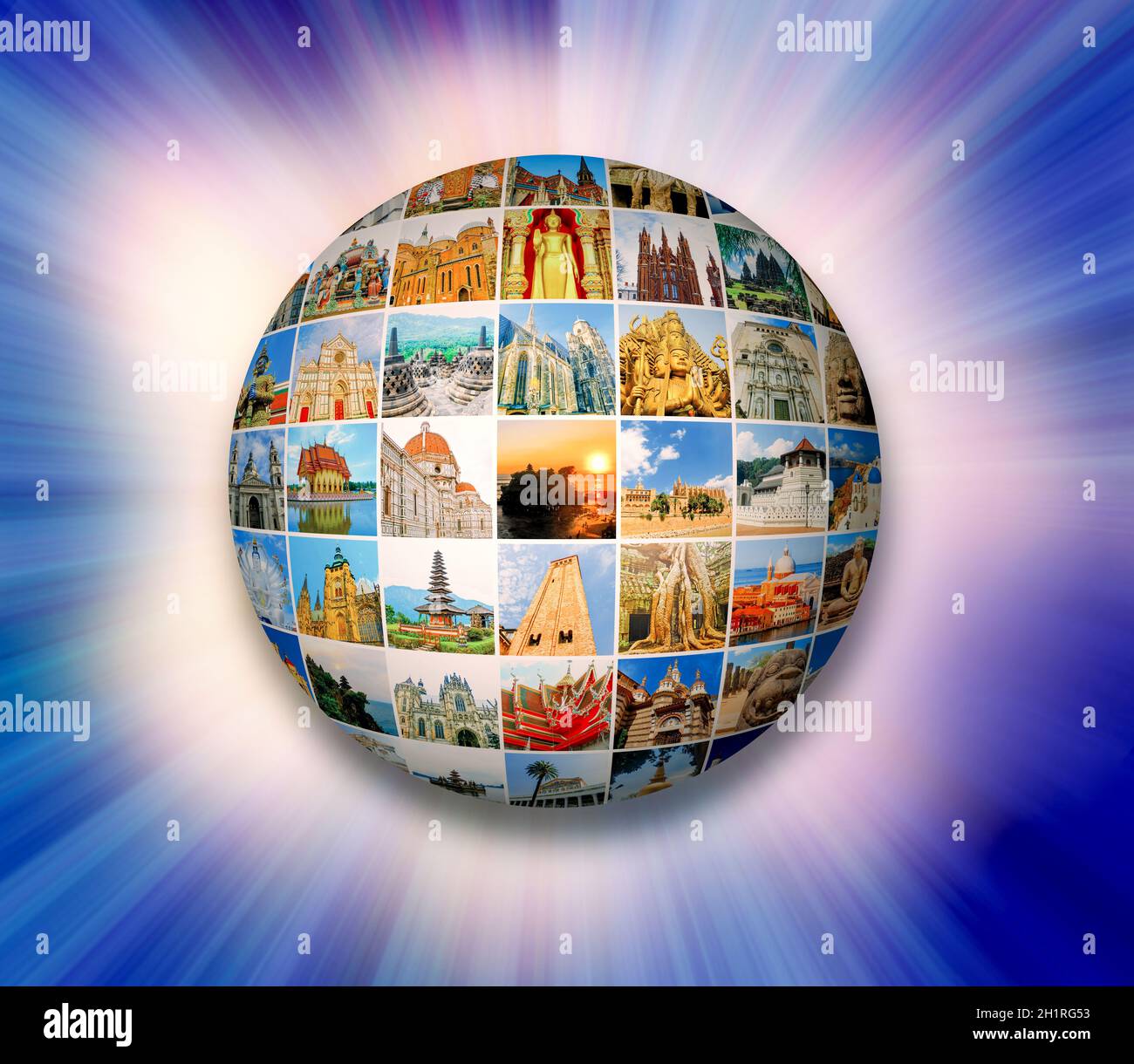 Religions collage hi-res stock photography and images - Alamy