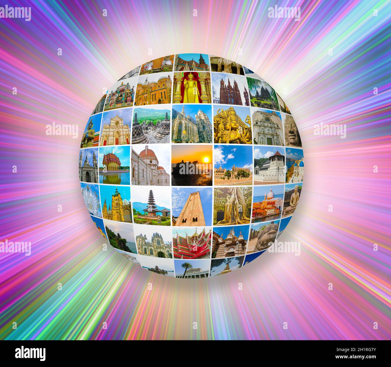 World religions collage hi-res stock photography and images - Alamy