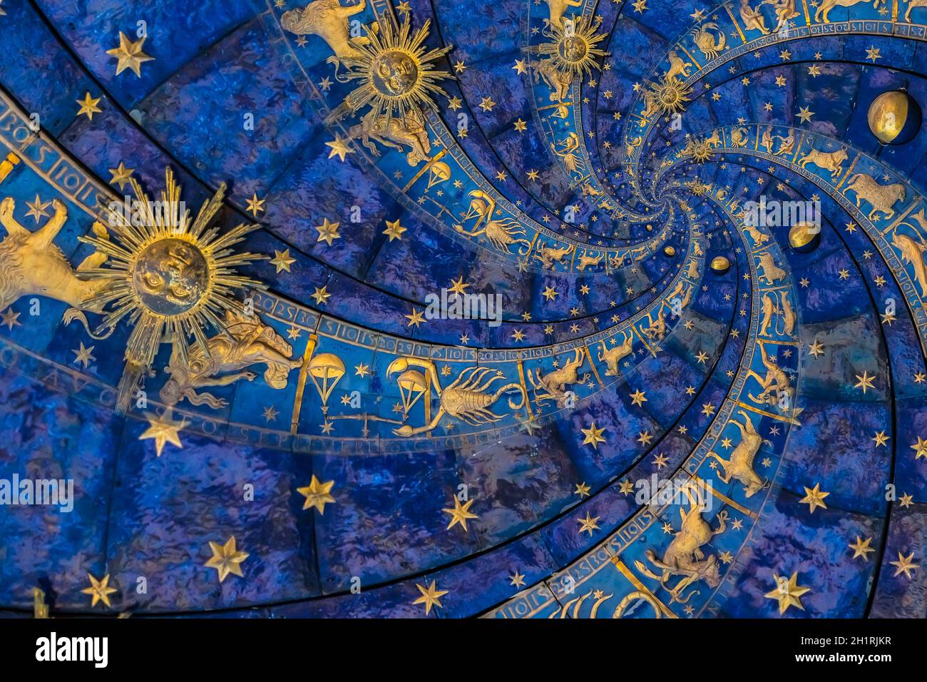 Droste effect background. Abstract design for concepts related to ...