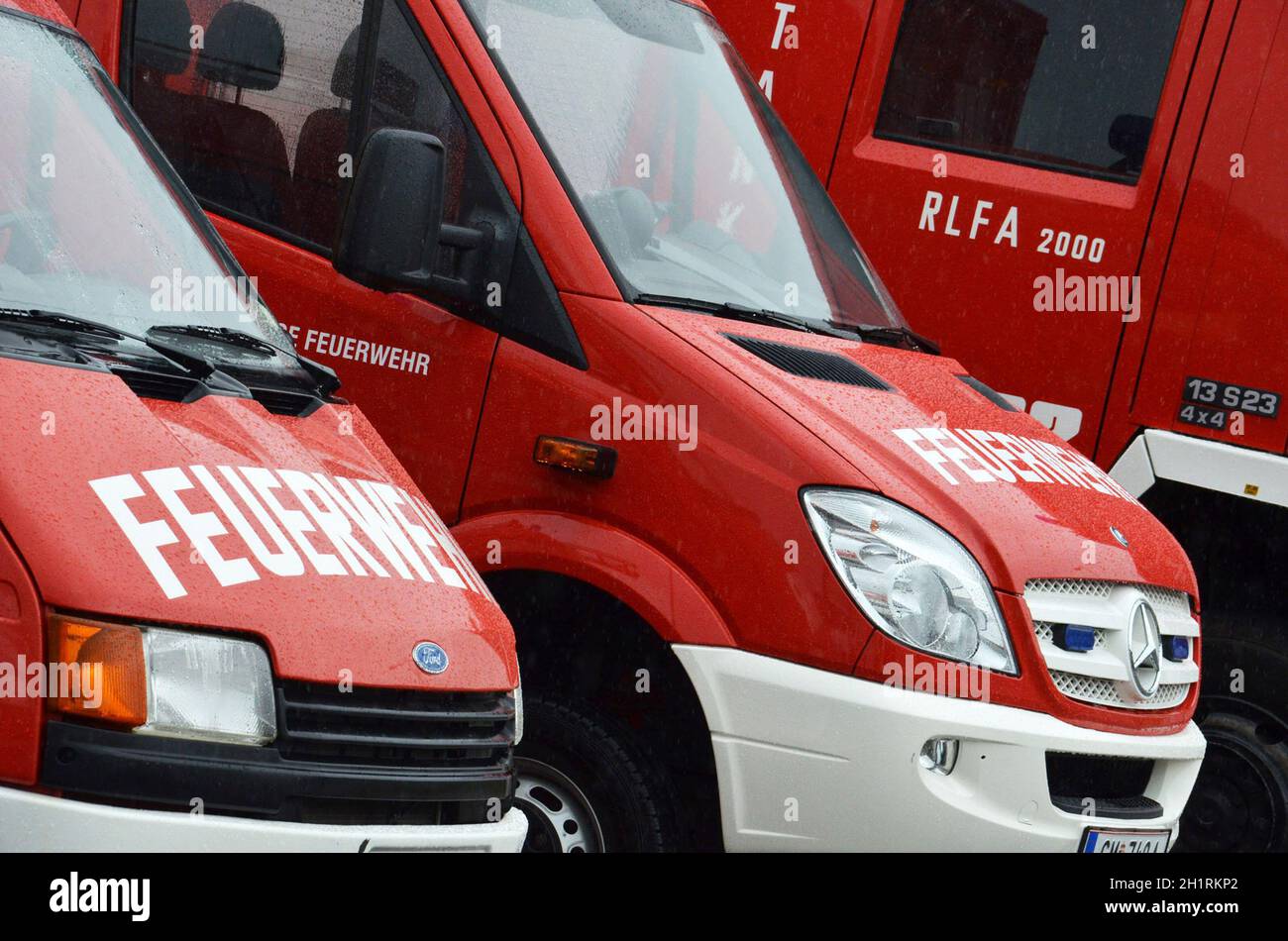 Feuerwehr-Fahrzeuge im Salzkammergut (Oberösterreich) - Fire brigade ...