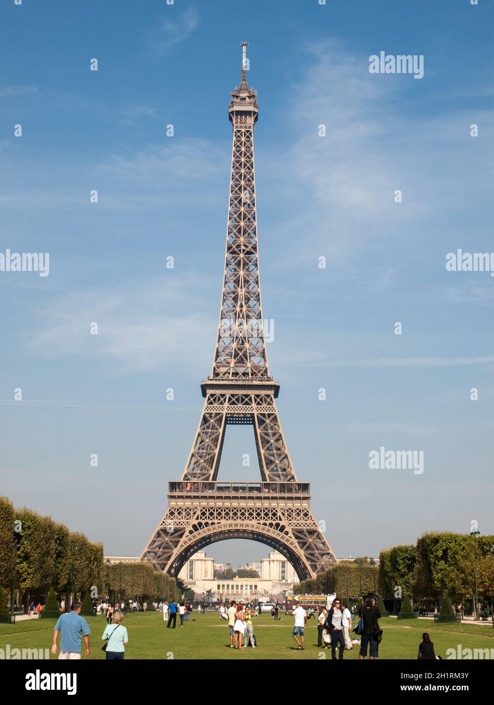 Eiffel Tower - The most famous symbol of Paris Stock Photo - Alamy
