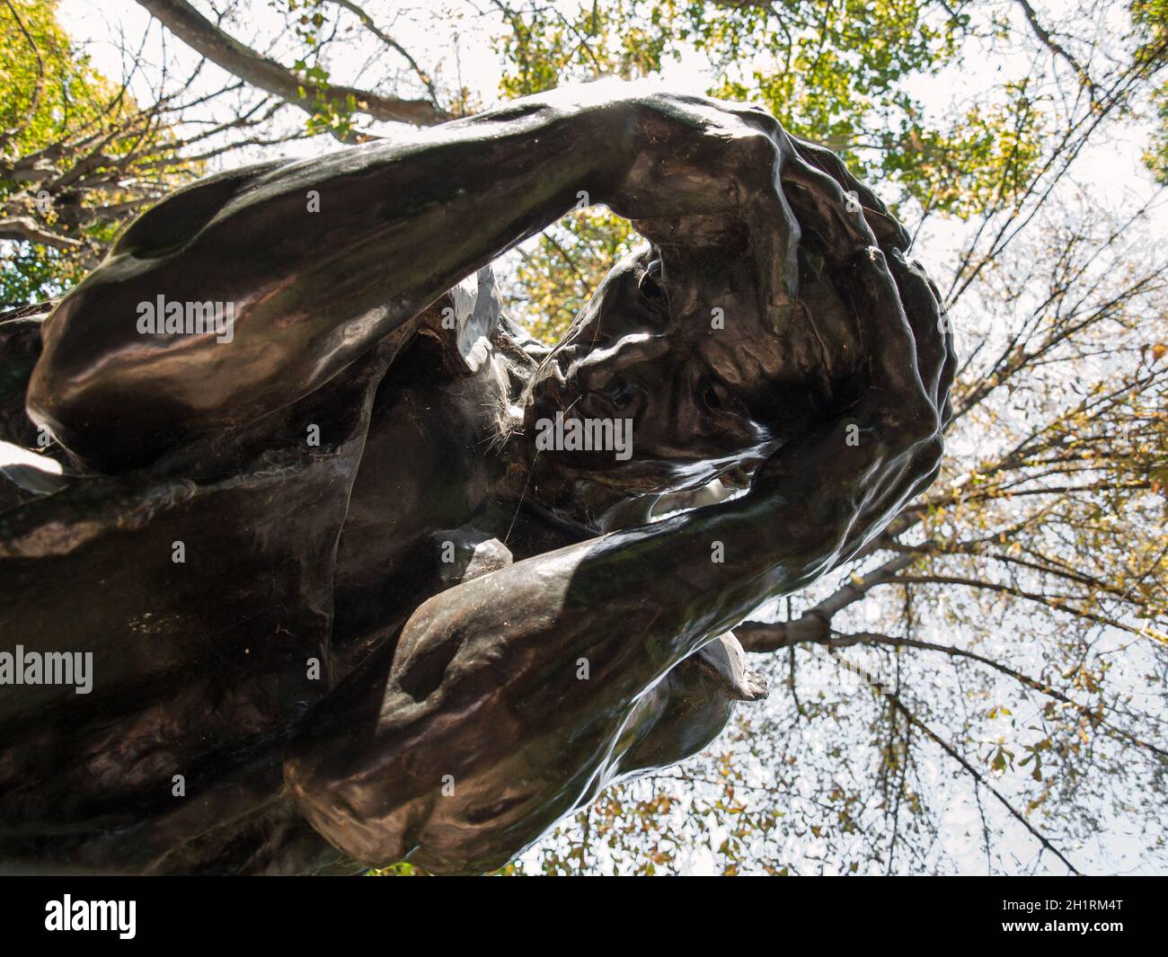 Statue in Rodin Museum in Paris Stock Photo - Alamy