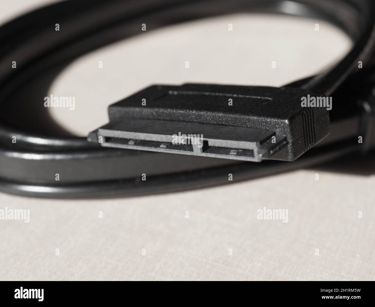 Serial ATA (SATA) cable to connects host bus adapters to mass storage ...