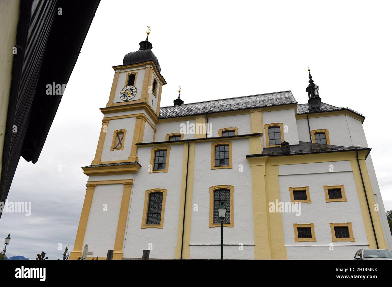 Wallfahrtskirche Maria Plain in Salzburg, Österreich, Europa ...
