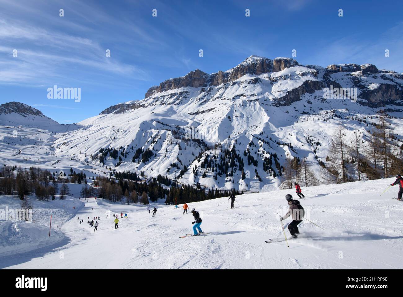 Steep ski run hi-res stock photography and images - Alamy