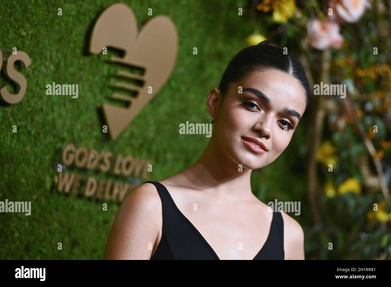 New York, USA. 18th Oct, 2021. Rachel Zegler attends God's Love We ...