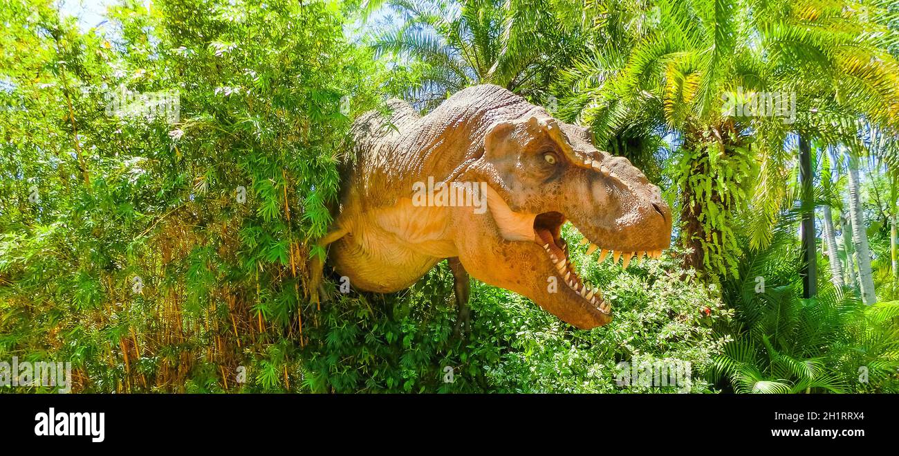 Orlando, Florida - May 09, 2018: Jurassic Park dinosaur at Universal ...